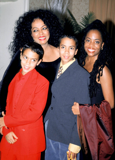 Diana Ross Her Children Chudney Nass Editorial Stock Photo - Stock ...