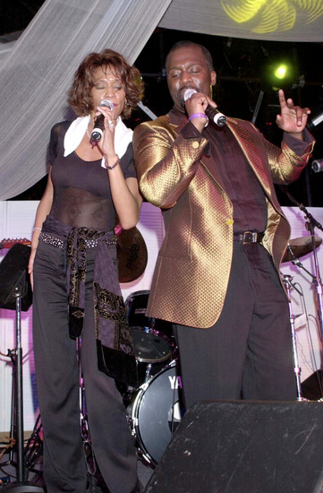 Whitney Houston Bebe Winans Party Opening Editorial Stock Photo - Stock ...