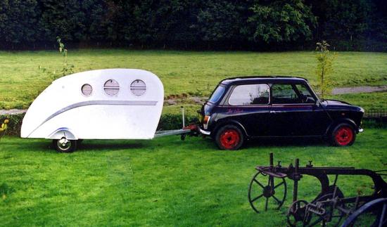 Worlds Smallest Caravan Called Pod Designed Editorial Stock Photo ...
