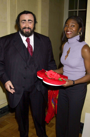 Luciano Pavarotti Eva Simpson 3am Hyde Editorial Stock Photo - Stock ...