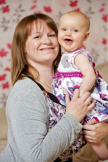 Emily Wheatley Her 8monthold Daughter Ella Editorial Stock Photo ...