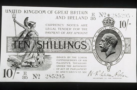 Ten Shilling Note Editorial Stock Photo - Stock Image | Shutterstock