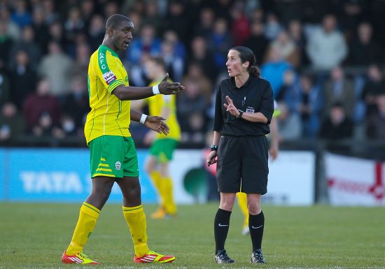 Referee Amy Fearn Has Words Nathan Editorial Stock Photo - Stock Image ...