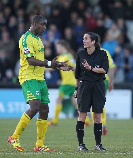 Referee Amy Fearn Has Words Nathan Editorial Stock Photo - Stock Image ...