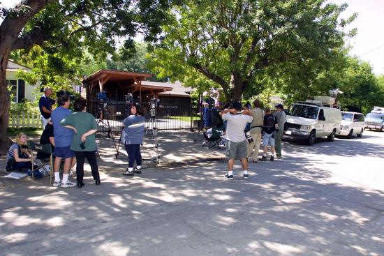 Press Outside Robert Blakes House Studio Editorial Stock Photo - Stock ...