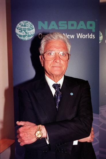 Frank Zarb Chairman Nasdaqu International London Editorial Stock Photo ...