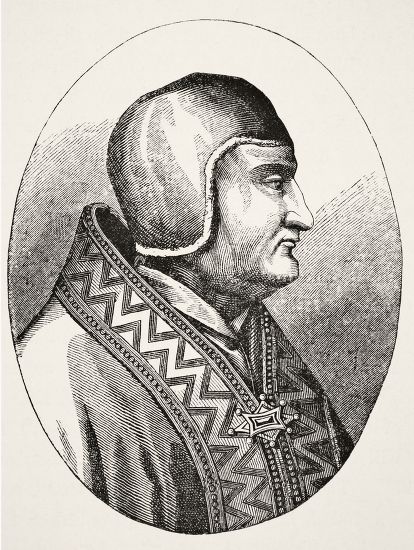 Pope Clement Iv 1195 1268 Born Editorial Stock Photo - Stock Image ...