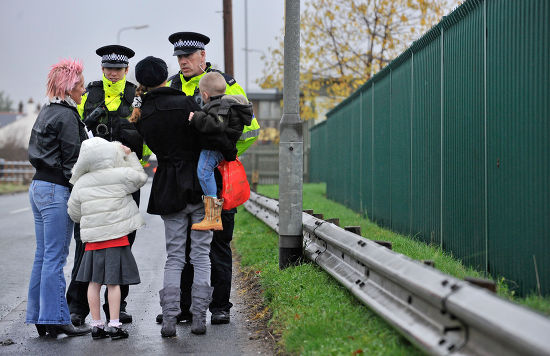 Prison Officers Walk Out Hmp Risley Editorial Stock Photo - Stock Image ...