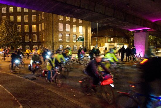 Cyclists Bow Roundabout Editorial Stock Photo - Stock Image | Shutterstock