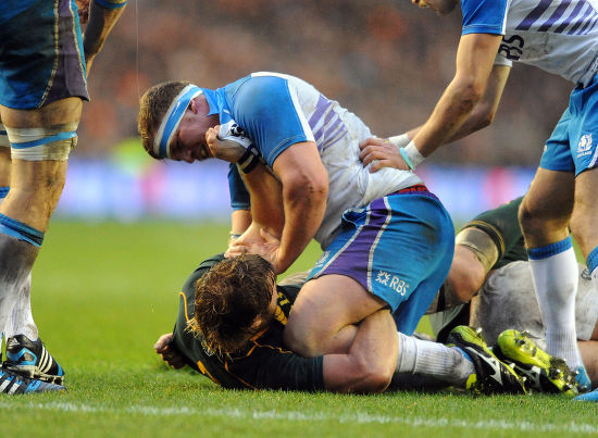 Moray Low Scotland Prop Gets Involved Editorial Stock Photo - Stock ...