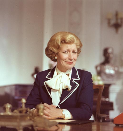 Faith Brown Impersonating Margaret Thatcher Aug79 Editorial Stock Photo ...