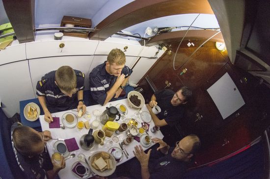 Officers Breakfast Editorial Stock Photo - Stock Image | Shutterstock