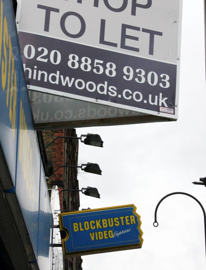 Blockbuster Video Rental Store Sign Let Editorial Stock Photo - Stock ...