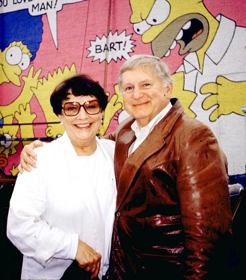 Homer Margaret Groening Parents Simpsons Creator Editorial Stock Photo ...