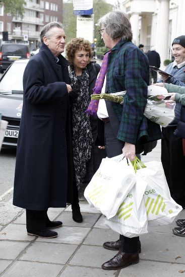 Michael Palin Wife Helen Gibbins Bump Editorial Stock Photo - Stock ...