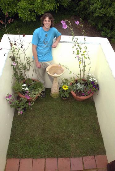 Daniel Lobb His Rooftop Garden On Editorial Stock Photo - Stock Image ...