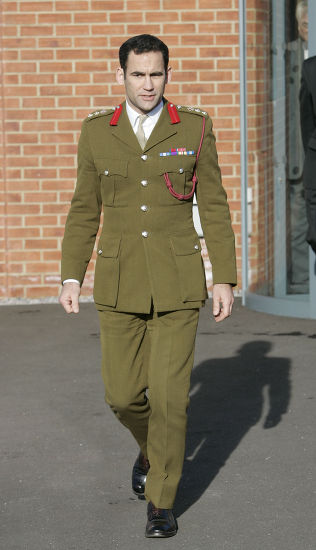 Colonel Jorge Mendonca Outside Court Bulford Editorial Stock Photo ...