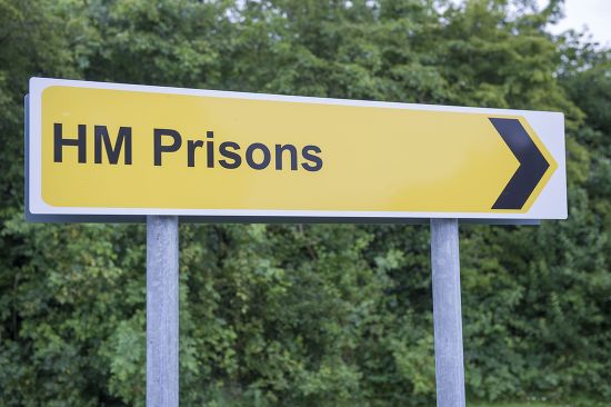 Road Sign Entrance Hmp Featherstone Editorial Stock Photo - Stock Image ...