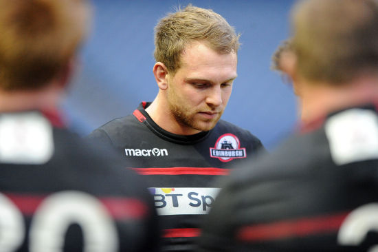 Greig Tonks Edinburgh Try Scorer Stands Editorial Stock Photo - Stock ...