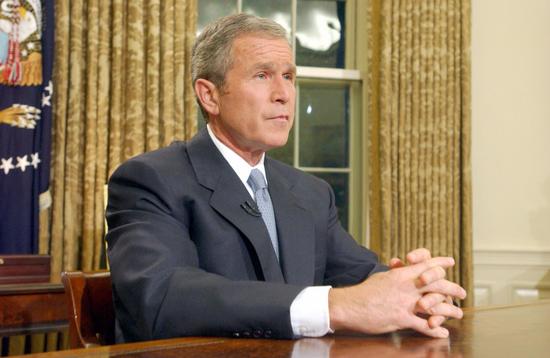 President George W Bush Oval Office Editorial Stock Photo - Stock Image ...