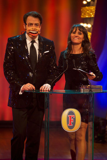 Jonathan Ross Nina Conti Editorial Stock Photo - Stock Image | Shutterstock
