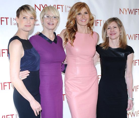 Robin Wright Ellen Barkin Connie Britton Editorial Stock Photo - Stock ...