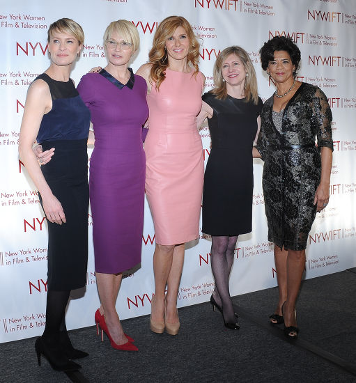 Robin Wright Ellen Barkin Connie Britton Editorial Stock Photo - Stock ...