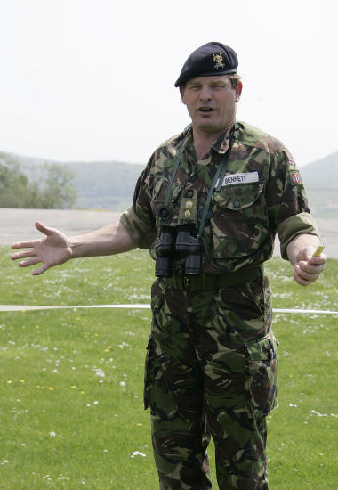 Lt David Bennet Prince Harrys Gunnery Editorial Stock Photo - Stock ...