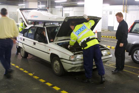 Police Security Checks Editorial Stock Photo - Stock Image | Shutterstock