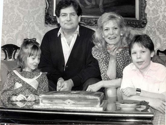 Nigel Lawson Mp Chancellor Exchequer Now Redaktionelles Stockfoto ...