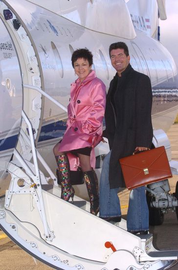 Writer Jaci Stephen Simon Cowell Enjoy Editorial Stock Photo - Stock ...