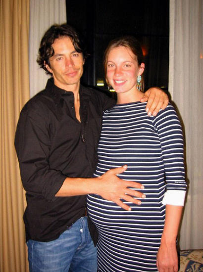 Home Away Star Michael Piccirilli Pregnant Editorial Stock Photo ...