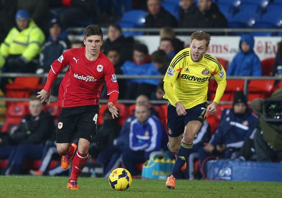Declan John Cardiff City Sebastian Larsson Editorial Stock Photo ...
