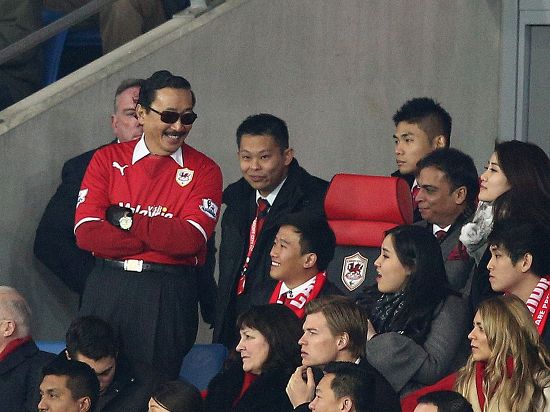 Cardiff City Owner Vincent Tan Smiles Editorial Stock Photo - Stock ...