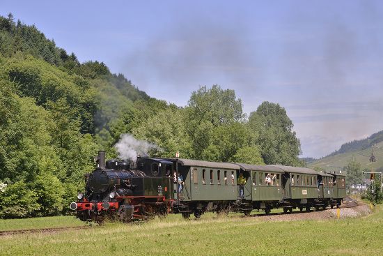Achertalbahn Achertal Railway Historic Steam Train Editorial Stock ...