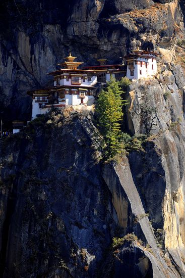 Monastery Temple Taktshanglhakang Called Tigers Lair Editorial Stock ...