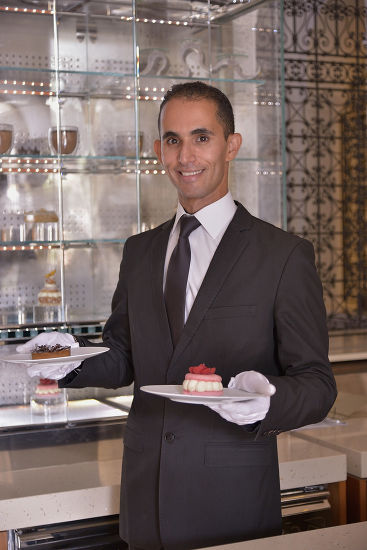 Waiter Serving Pastry Royal Mansour Hotel Editorial Stock Photo - Stock ...
