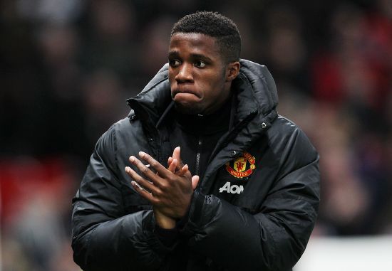 Wilfried Zaha Manchester United Starts Game Editorial Stock Photo ...