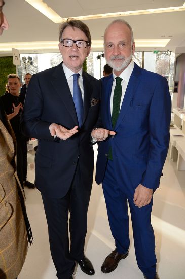 Lord Peter Mandelson Richard James Editorial Stock Photo - Stock Image ...