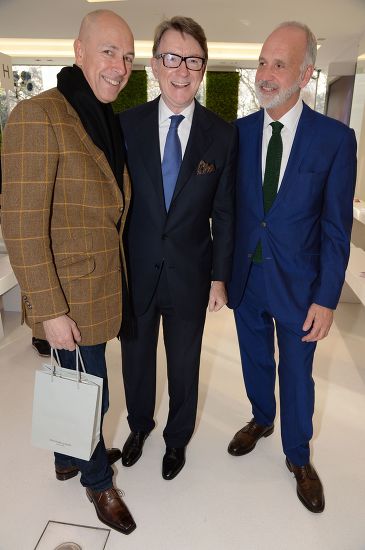 Dylan Jones Lord Peter Mandelson Richard Editorial Stock Photo - Stock ...