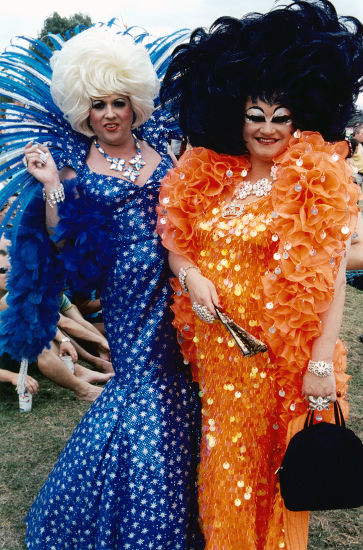 Two Drag Queens Mardi Gras Finsbury Editorial Stock Photo - Stock Image ...