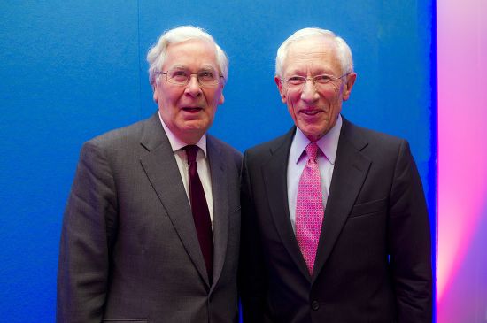 Mervyn King Professor Stanley Fischer Editorial Stock Photo - Stock ...
