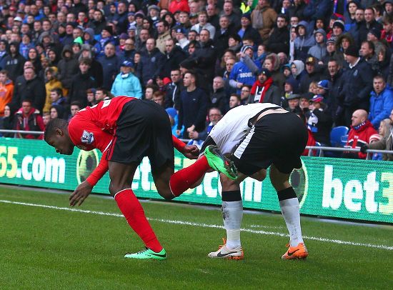 Wilfried Zaha Cardiff City Appears Catch Editorial Stock Photo - Stock ...