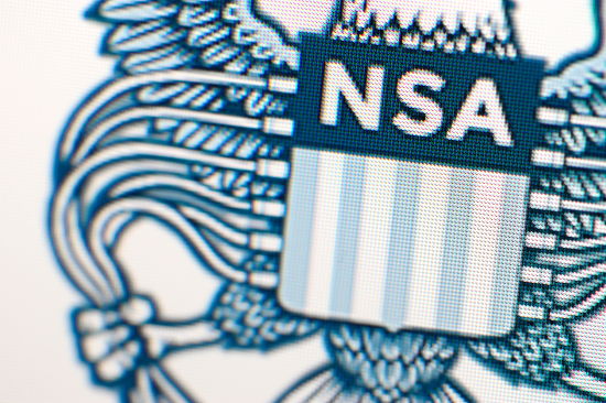 Nsa Eagle Badge Holding Cables Listening Editorial Stock Photo - Stock ...