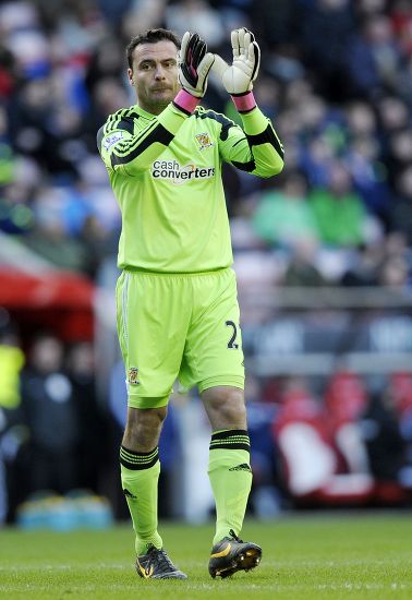 Goalkeeper Steve Harper Hull City Applauds Editorial Stock Photo ...