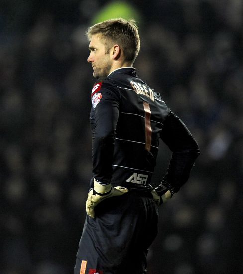 Qpr Goalkeeper Robert Green Looks Dejected Editorial Stock Photo ...