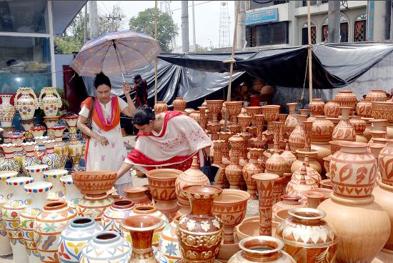 Stall Pottery Fair Mela Setup Around Editorial Stock Photo - Stock ...