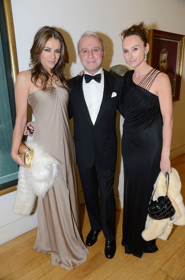 Elizabeth Hurley Rafi Manoukian Jo Manoukian Editorial Stock Photo ...
