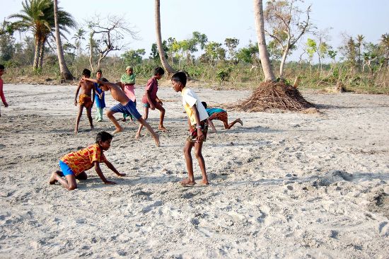 Group Children Playing Kabadi National Game Editorial Stock Photo ...