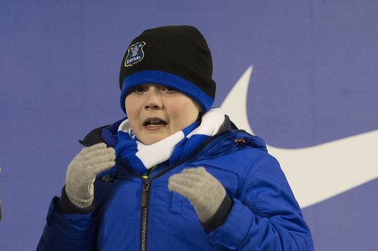 Young Everton Fan Cries Following Announcement Editorial Stock Photo ...